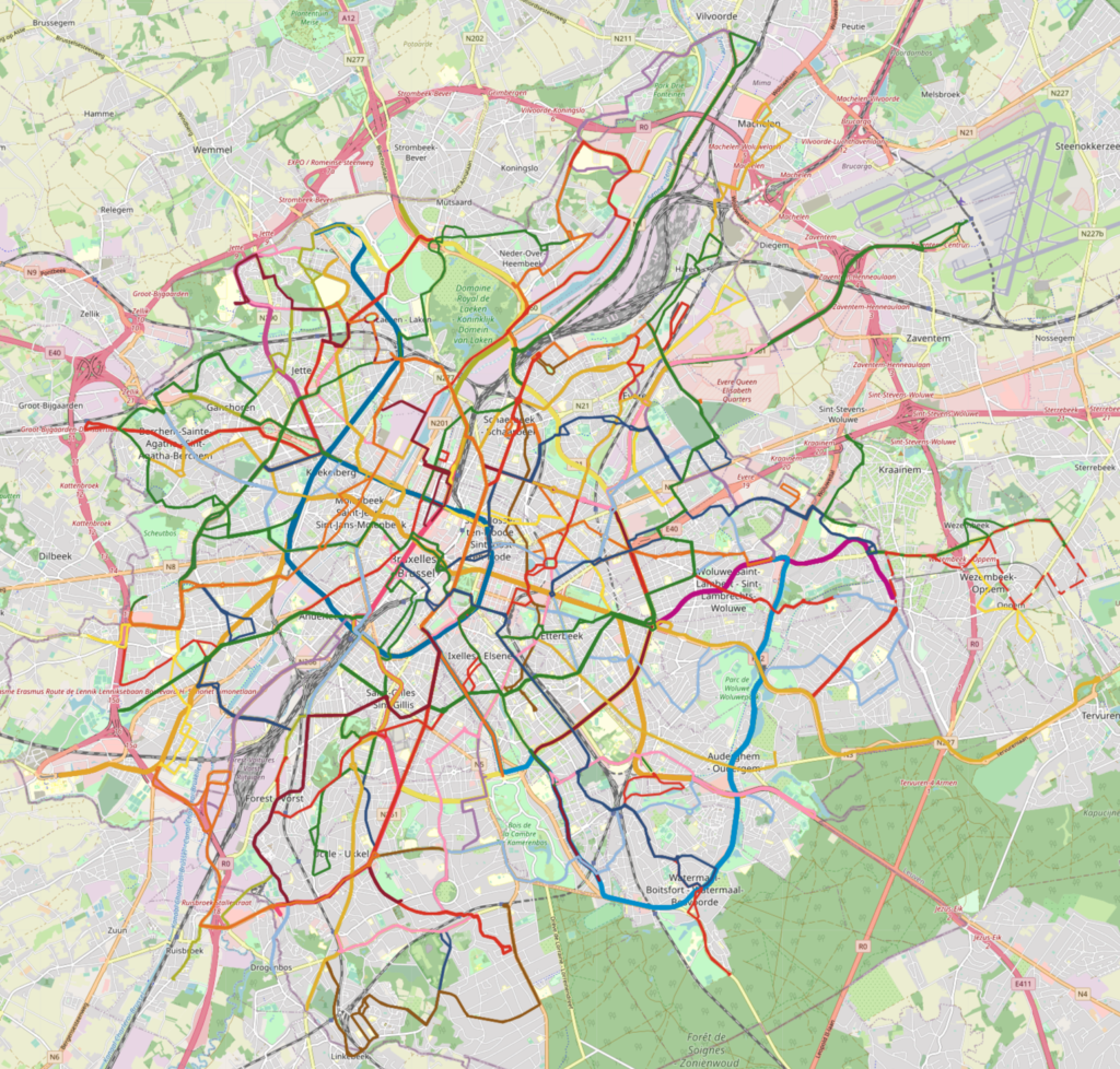 Retour d’expérience avec le GTFS de la STIB – Tibius